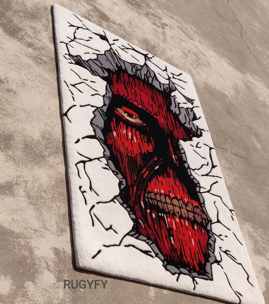 Anime Custom Rugs / Custom logo Rug / Custom Handmade Area Rug Carpet ...