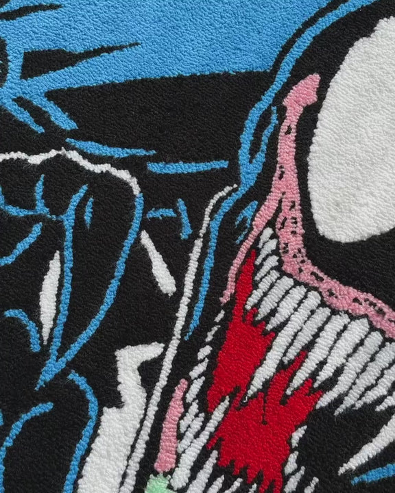 Handmade Venom Custom Rugs , Custom Rug for Bedroom and Living Room ...